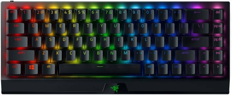 Игровая клавиатура Razer BlackWidow V3 Mini HyperSpeed (Green Switch) (RZ03-03891600-R3R1)