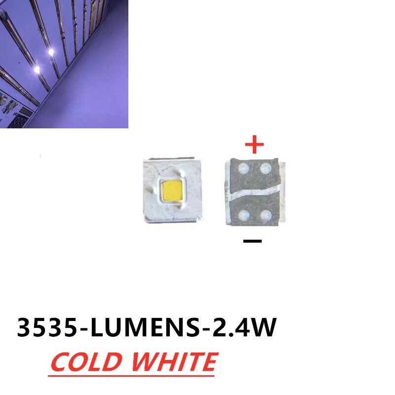 Светодиод Samsung 3535 Cold White 2.4W 3535 3V 50PCS