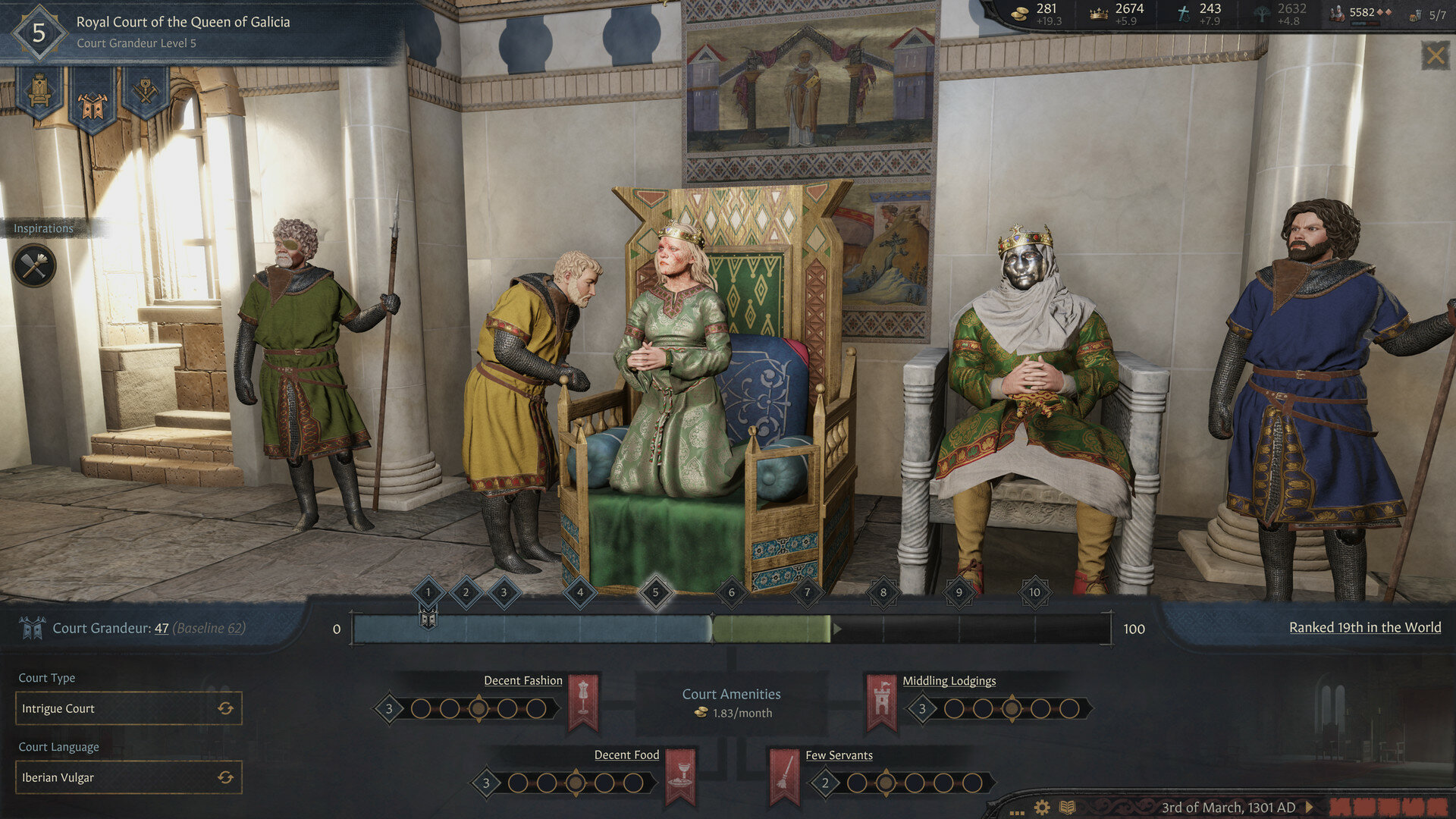 Crusader Kings III - Royal Court DLC PC Steam Ключ • Активация Steam