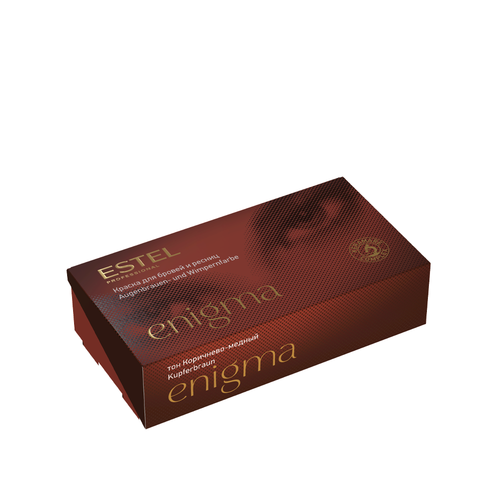 Краска для бровей и ресниц, тон коричнево медный Estel Professional ENIGMA