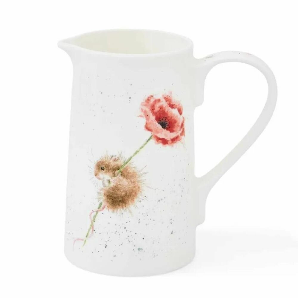 Кувшин Royal Worcester Mouse, 1130мл, для воды, костяной фарфор, белый