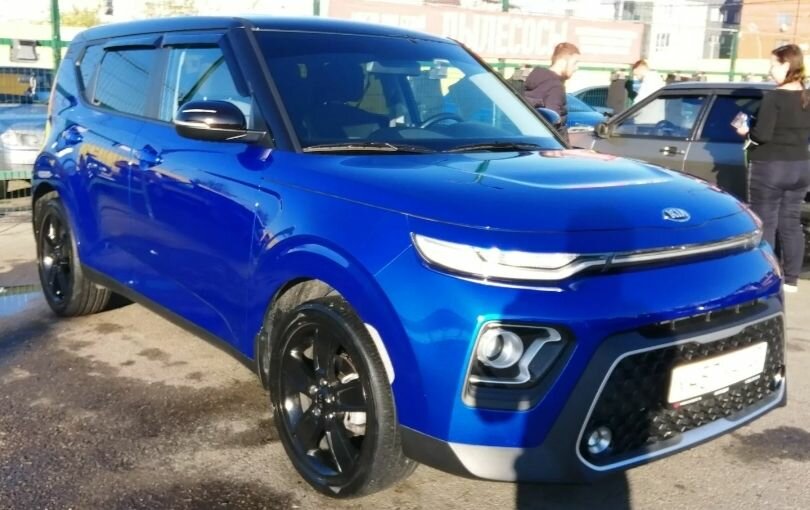 Дефлектор окон Kia Soul с 2019г