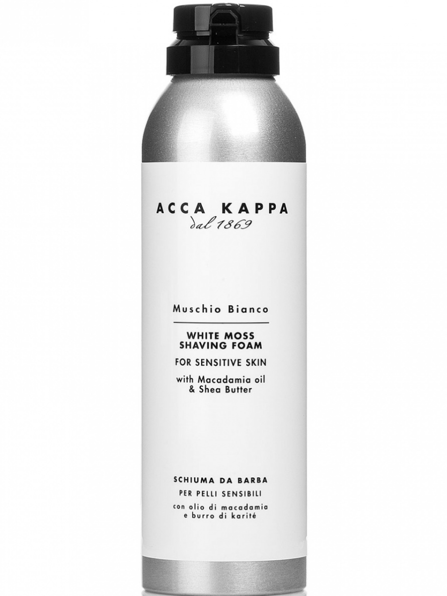 Пена для бритья ACCA KAPPA Muschio Bianco (Белый Мускус), 200 мл