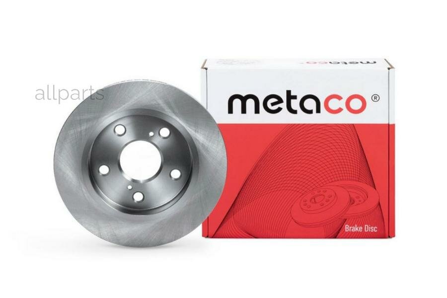 METACO 3060013 Диск тормозной | зад |