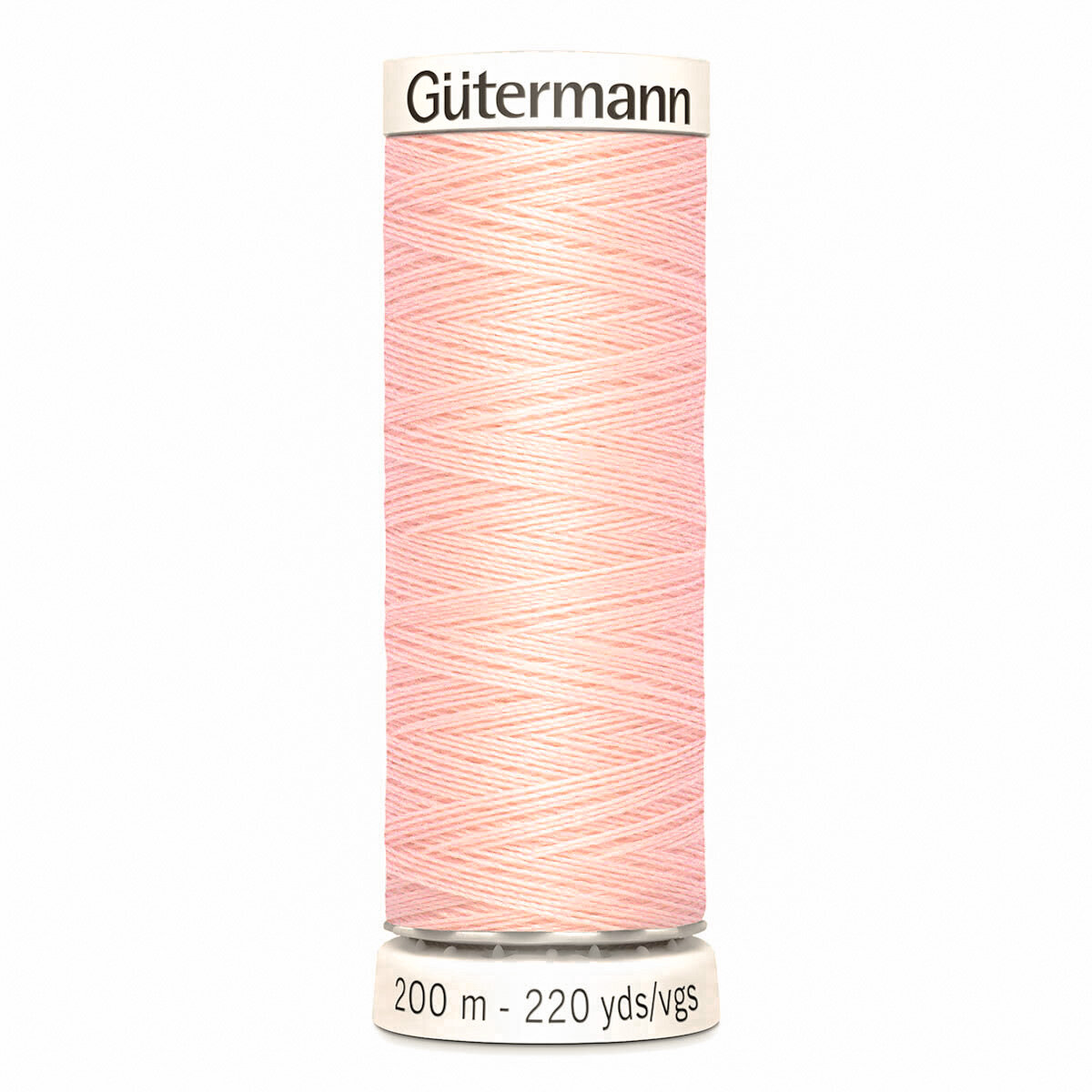 Нитки швейные для всех материалов Gutermann Sew-all, 200 м (659 светлый персиково-розовый), 5 шт