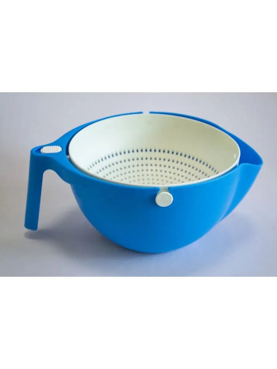 Дуршлаг с миской 2 в 1