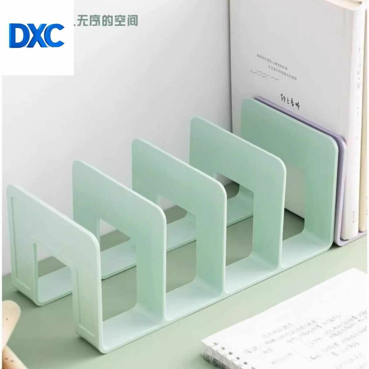 Органайзер "Подставка для книг", горизонтальный, лиловый, пластик