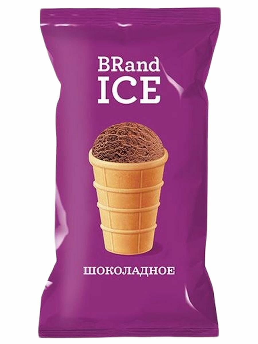 Мороженое Вафельный стаканчик Шоколадное 70гр