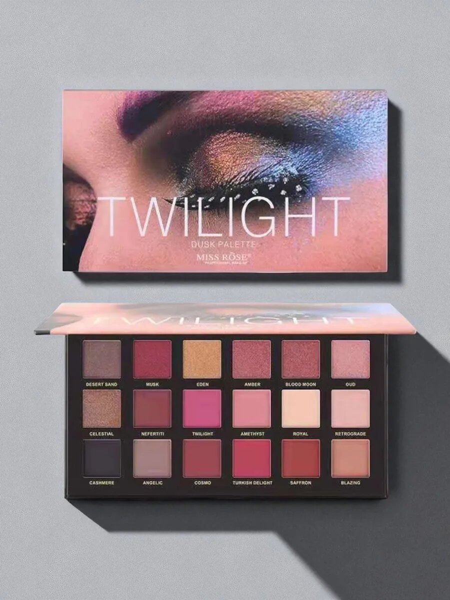 Палитра теней для век Miss Rose Twilight Dusk