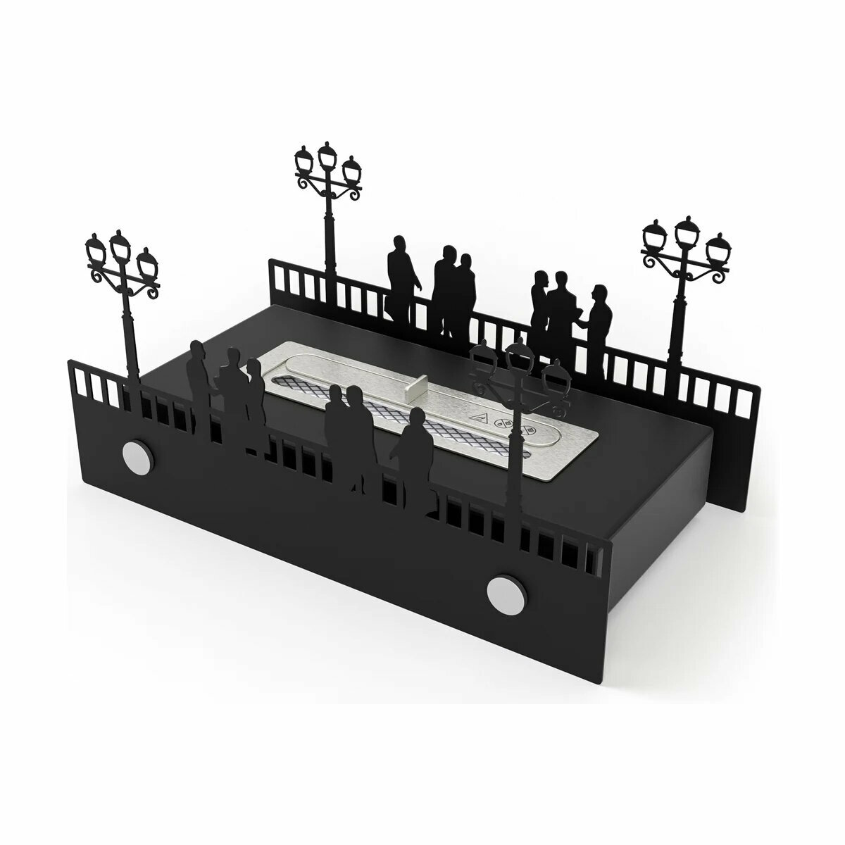 Биокамин Firelight BFP-T400MB Magic настольный, 0.82 кВт, 40х20х25 см