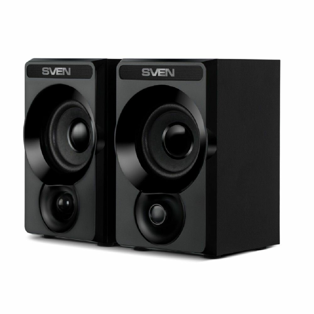 Sven АС SPS - 535, черный 6 Вт, питание USB