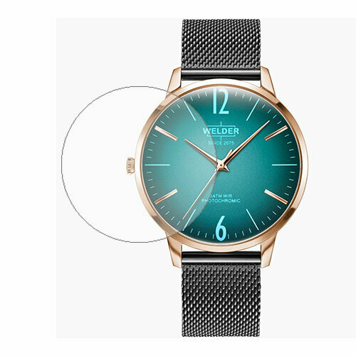 Скрин Мобайл защитный экран для часов Welder Slim WRS405 из гидрогелевая плёнка прозрачная