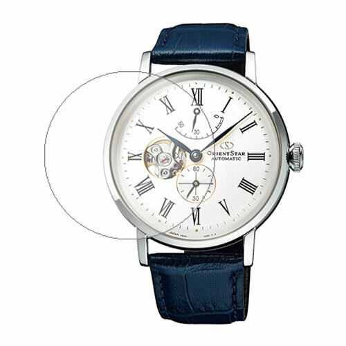 Скрин Мобайл защитный экран для часов Orient RE-AV0007S из гидрогелевая плёнка прозрачная