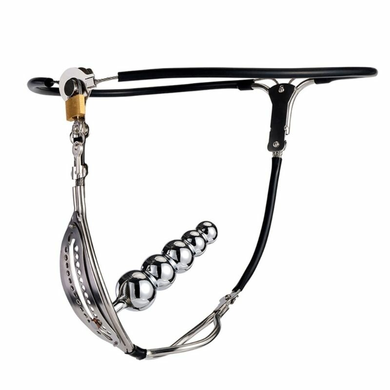 Игрушка pure chastity Невидимый замок пояса целомудрия Anti-wolf эротические секс-товары-Iron tree