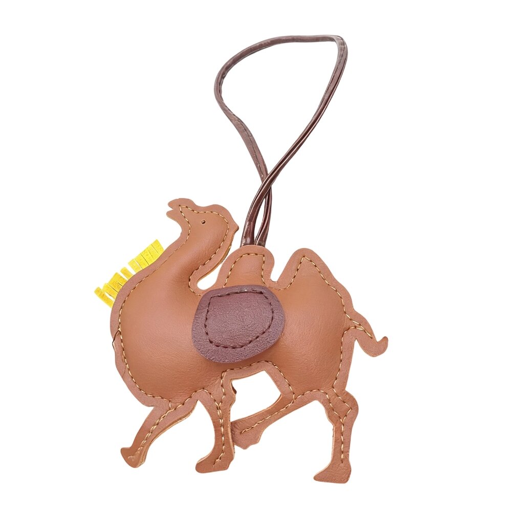 Брелок-подвеска Luo Tuo из искусственной кожи-коричневый