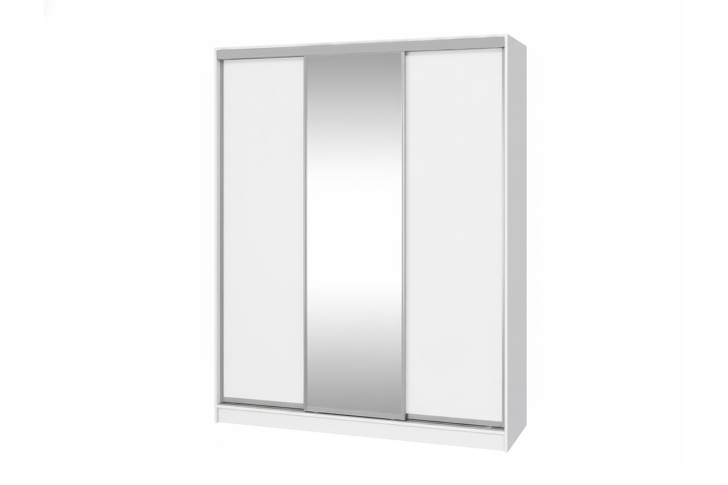 Шкаф-купе Hoff Home, напольный, 180х229,5х59,5 см, ЛДСП, с одним зеркалом, цвет белый