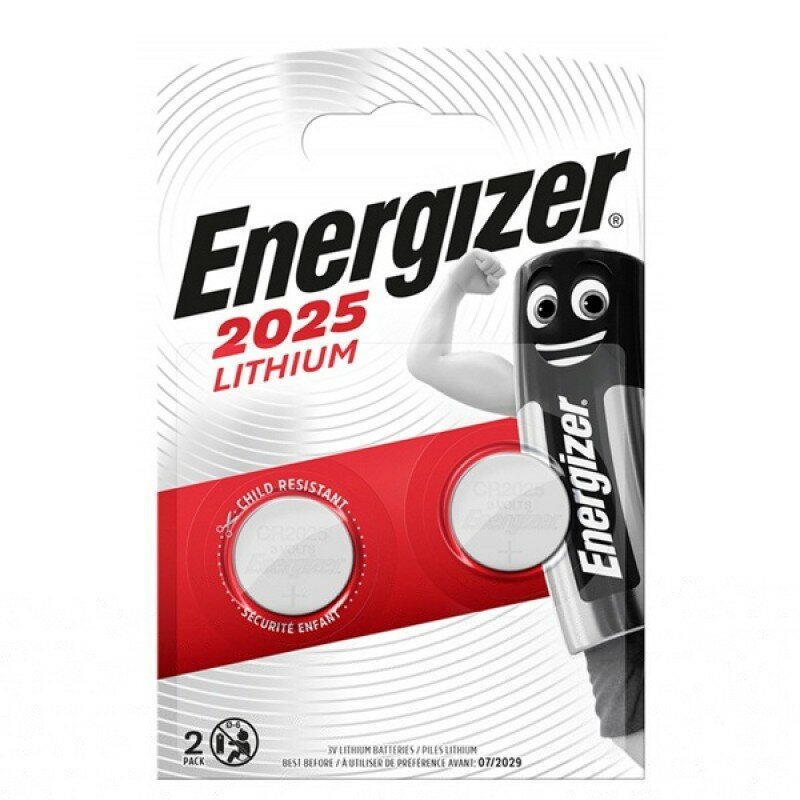 Energizer CR2025 BL2 литиевая
