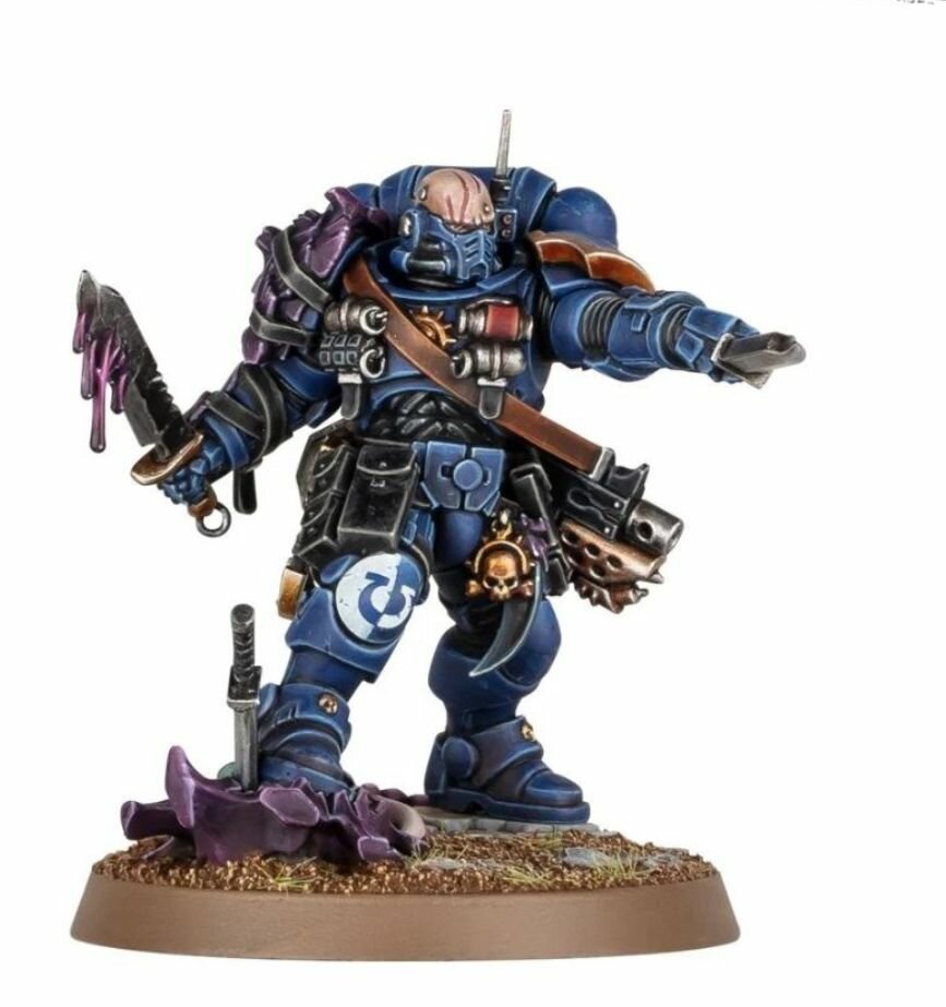 Lieutenant in Phobos Armour. Лейтенант в Фобос броне. Warhammer 40.000