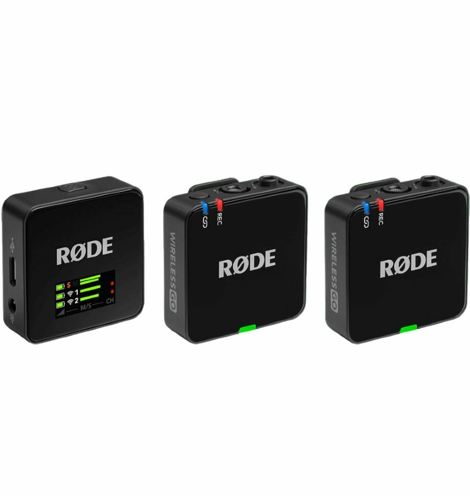 Радиосистема RODE Wireless GO Gen 3 (TX + 2 RX) Чёрная