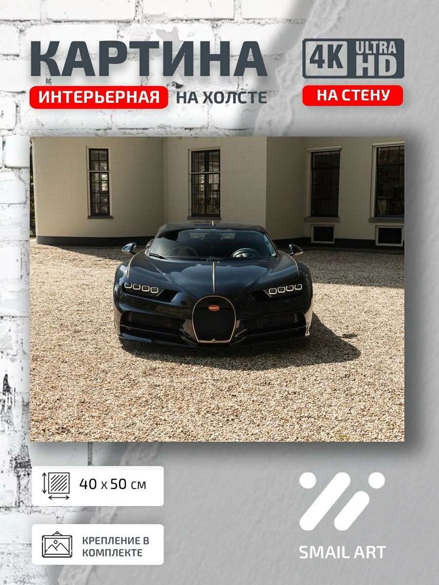 Картина на холсте интерьерная 40 на 50 на стену Limited edition для гостиной атмосфера