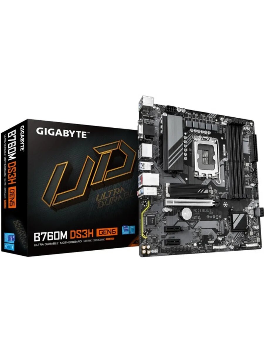 Материнская плата B760M DS3H GEN5 (LGA1700, mATX)