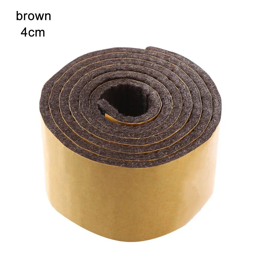 Самоadhesive felt furniture leg pads 4cm brown