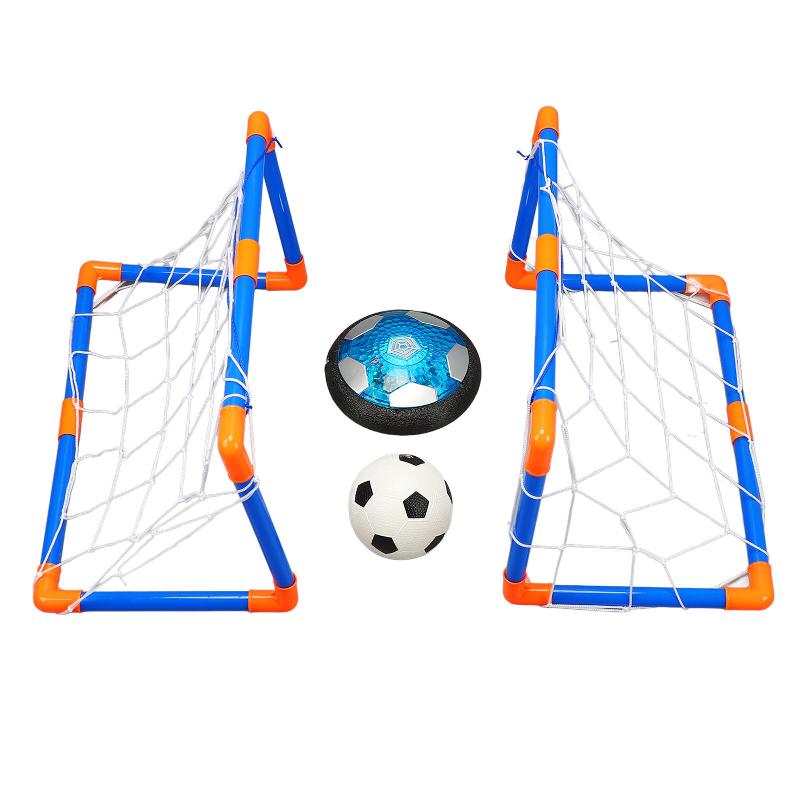 Детская игрушка: футбольный мяч на воздушной подушке с LEDподсветкой для интерактивной игры в помеще