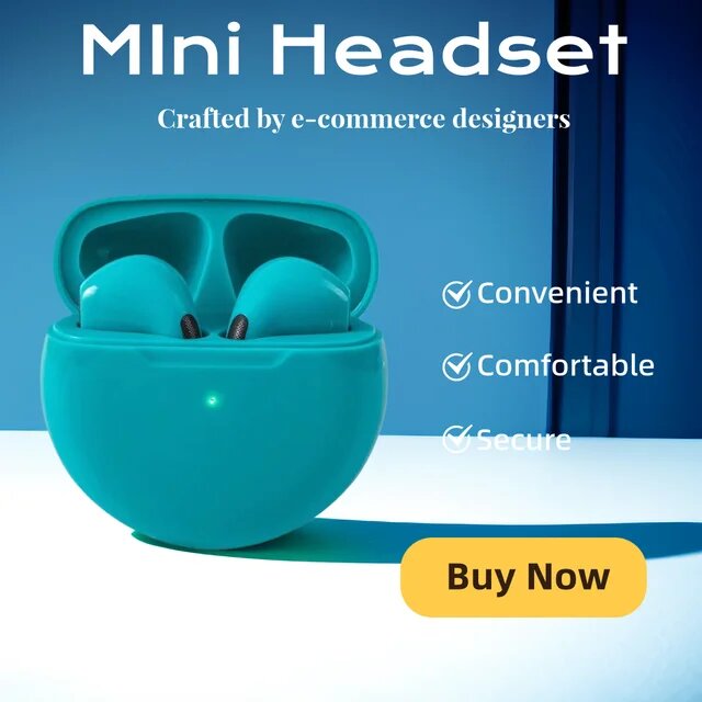 Миниатюрные Bluetooth-наушники, беспроводные портативные наушники, наушники для громкой связи с микрофоном, подходят для мобильных телефонов.