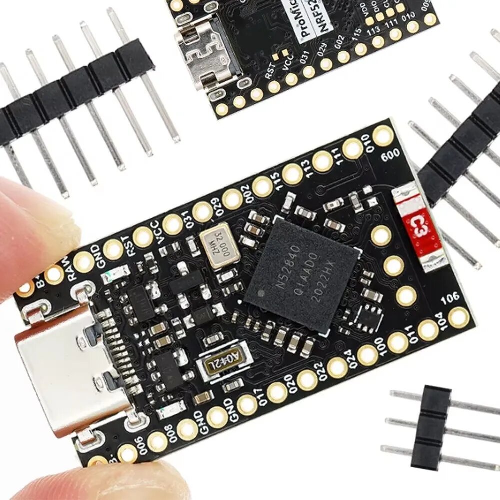 Плата разработки NRF52840, совместимая сetooth Charging Management ProMicro
