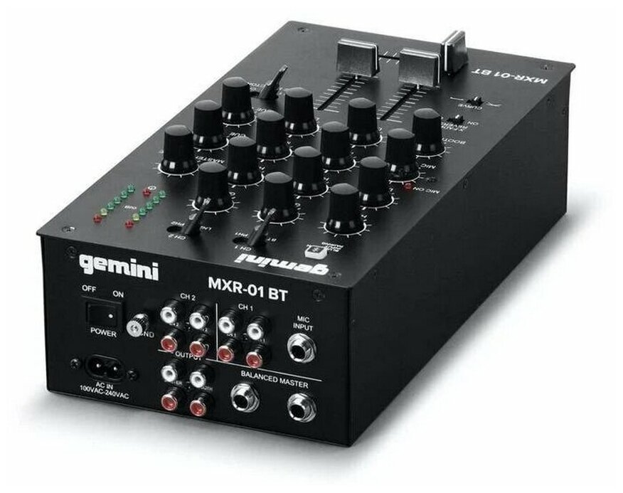 DJ микшер Gemini MXR-01BT