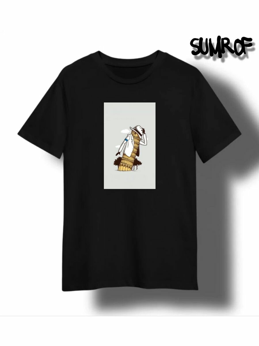 Футболка башня