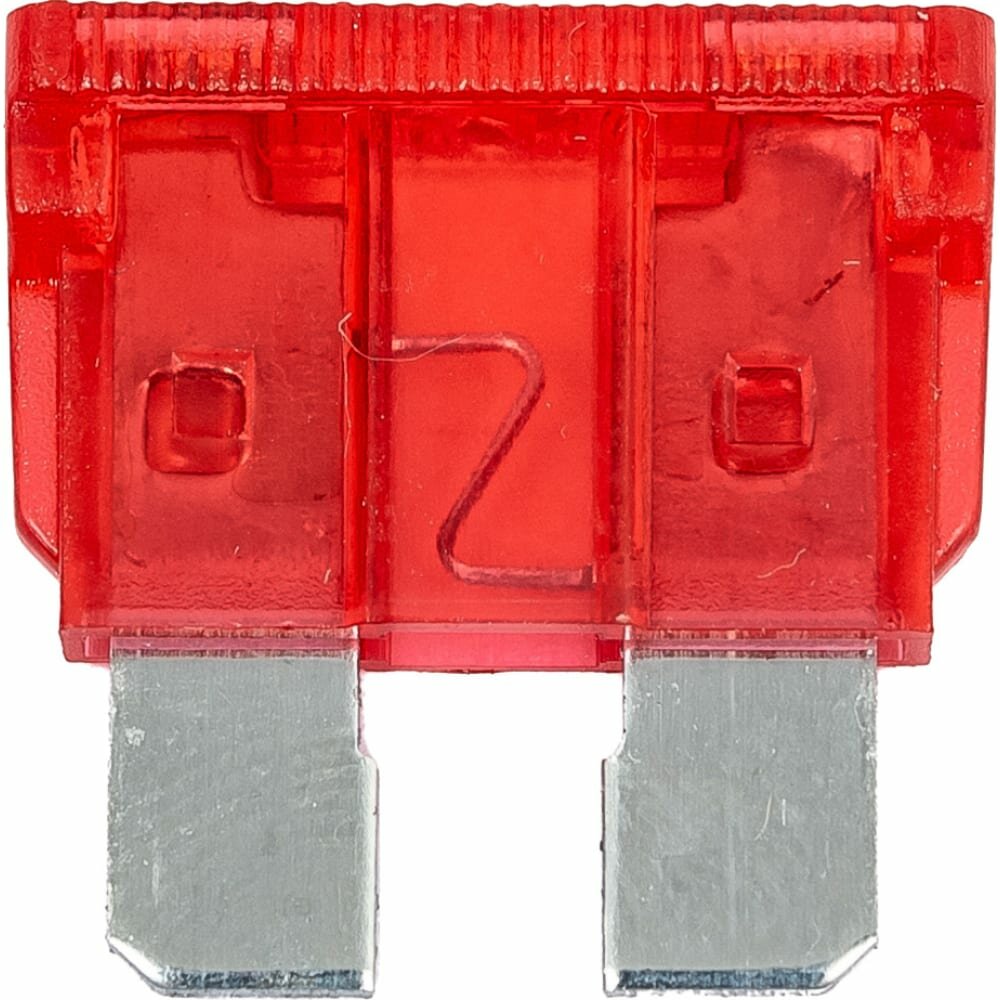 Флажковый автомобильный предохранитель REXANT стандарт 10А, 50 шт. 80-7100