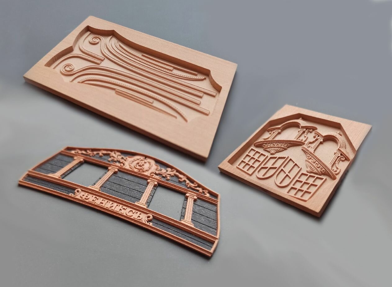 Бригантина Феникс 1:72 Набор деревянного декора.