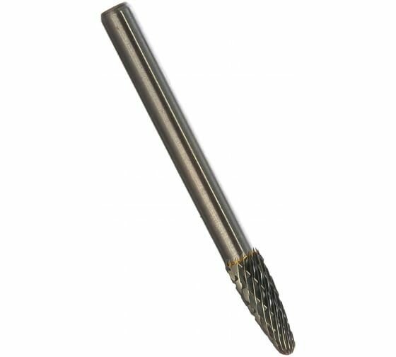 Твердосплавная борфреза тип F (6х18 мм; хв-к 6 мм) MESSER F0618M06