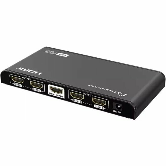 Сплиттер Lenkeng 1 в 4 HDMI 2.0, 4К, HDR LKV314HDR-V3.0 (LKV314HDR-V3.0)