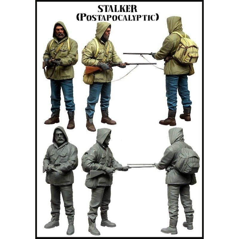 EM-35121 - Stalker ( Postapocalyptic ) фигура для моделирования Evolution miniatures масштаб 1/35