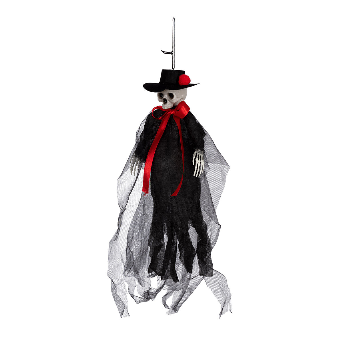 BOOMZEE PBZ-65-WG20 Декорация на праздник Скелет-призрак с подвесом для Хэллоуина