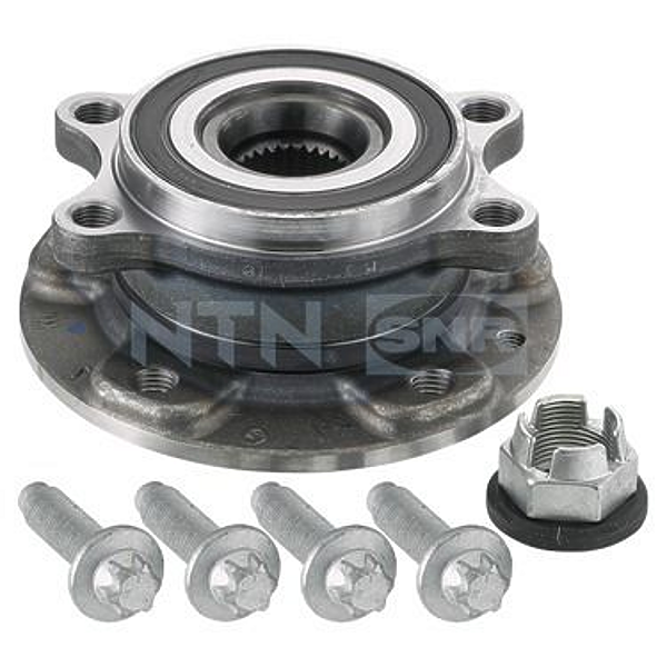 SNR R155.132 ступица колеса передн nissan: qashqai (j11e) 13-