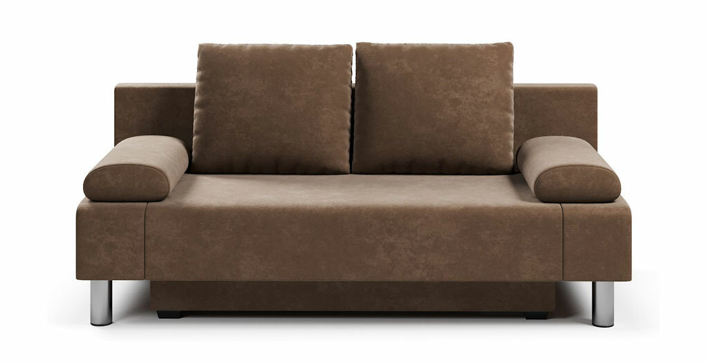 Диван-кровать Парма, 200х90х90 см, механизм Еврокнижка, мягкие подлокотники