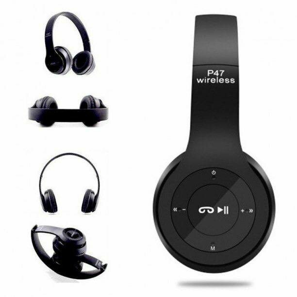 Беспроводные наушники P47 Bluetooth 5.0 EDR Wireless с микрофоном, FM ...