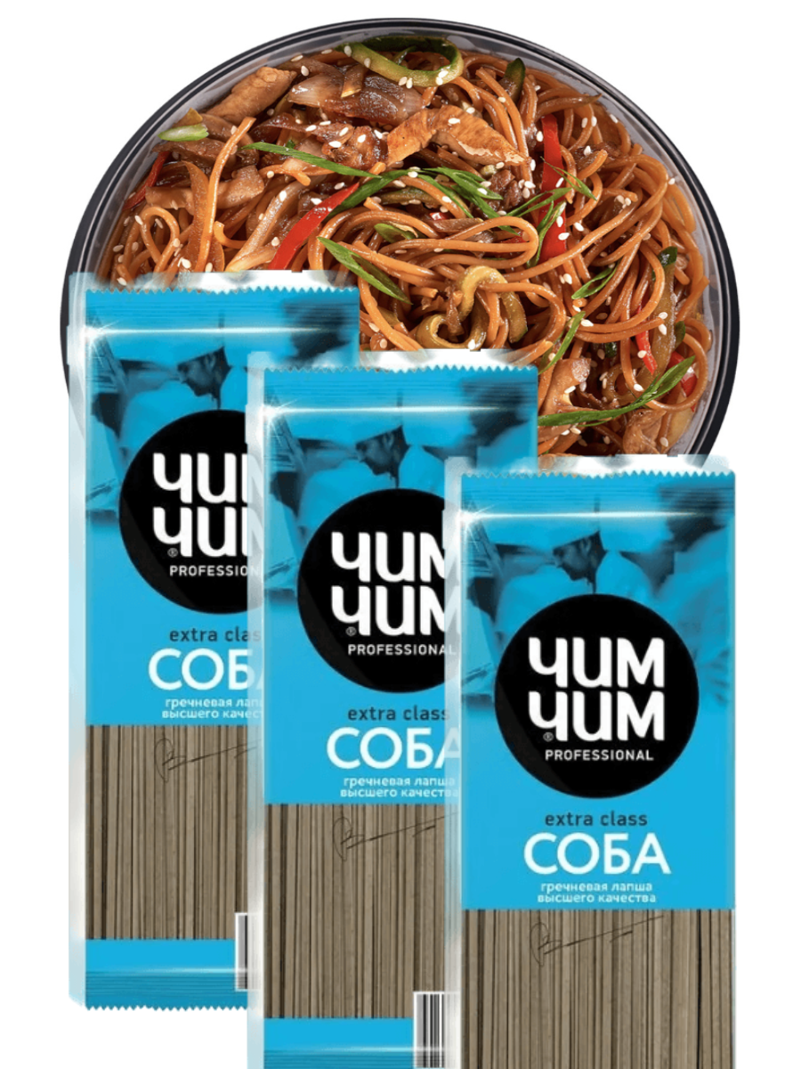 Лапша гречневая Соба 250гр*3шт