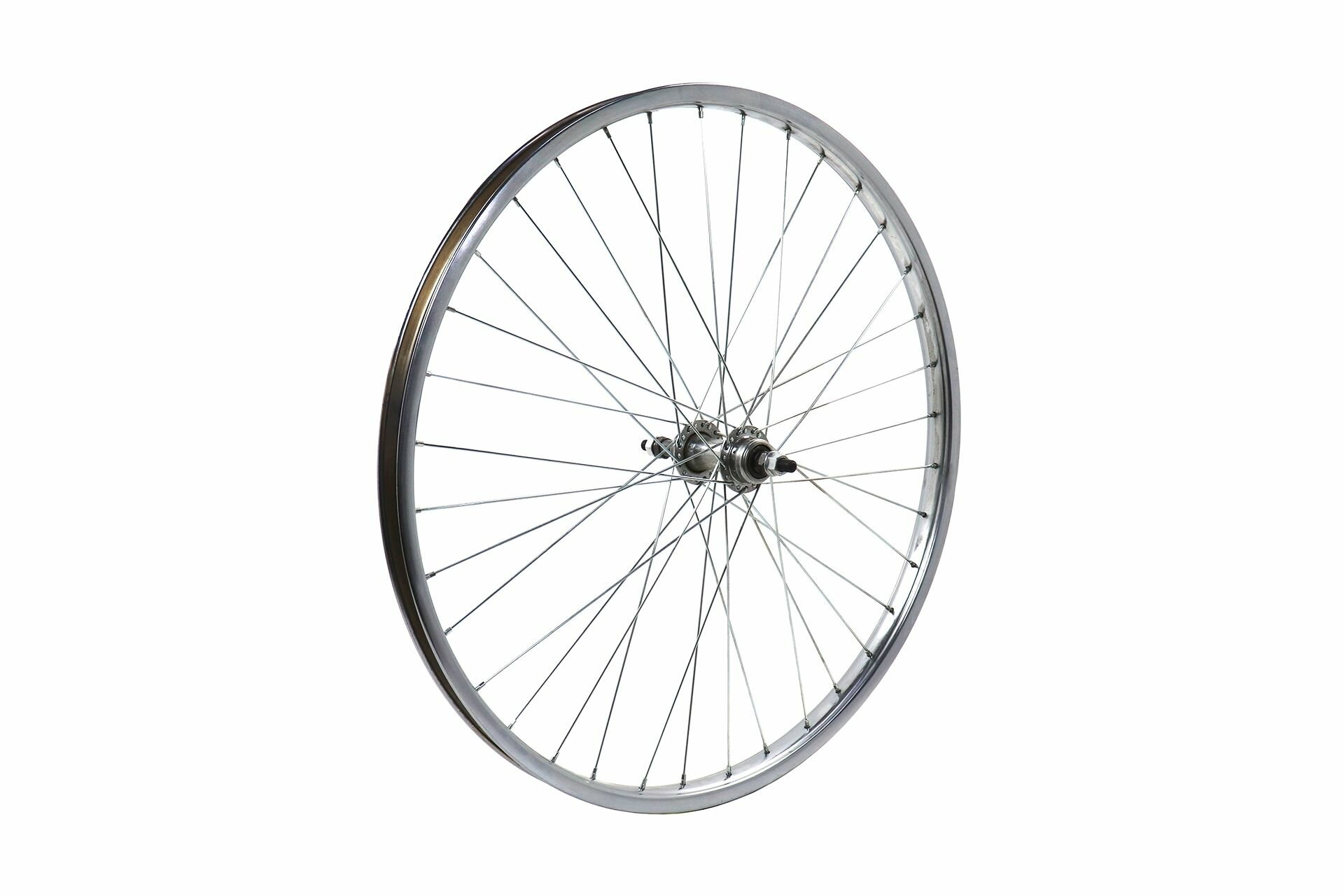 Обод 26" задний (хром) на гайках спорт