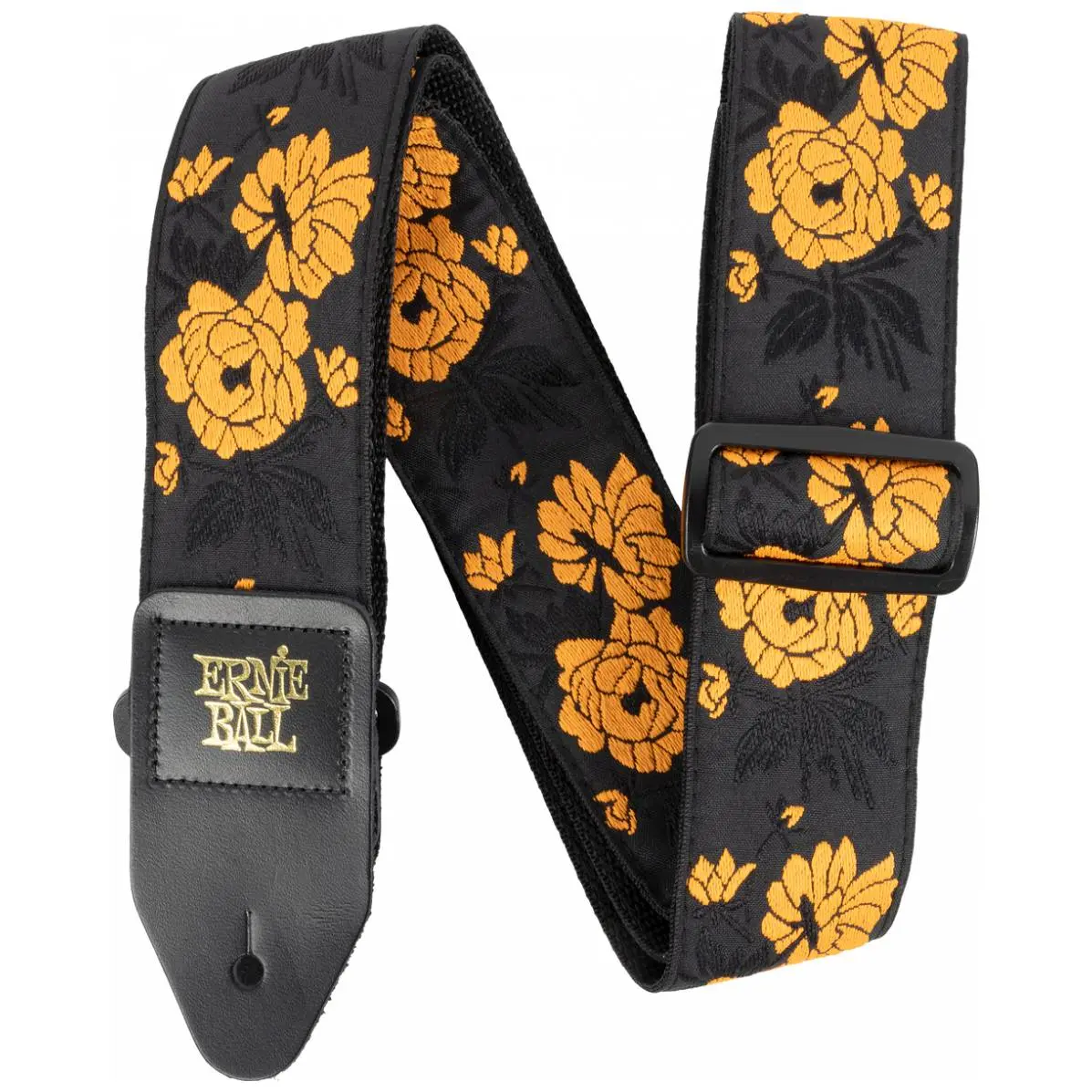 ERNIE BALL 5358 Jacquard Tangerine Rose - Ремень для гитары
