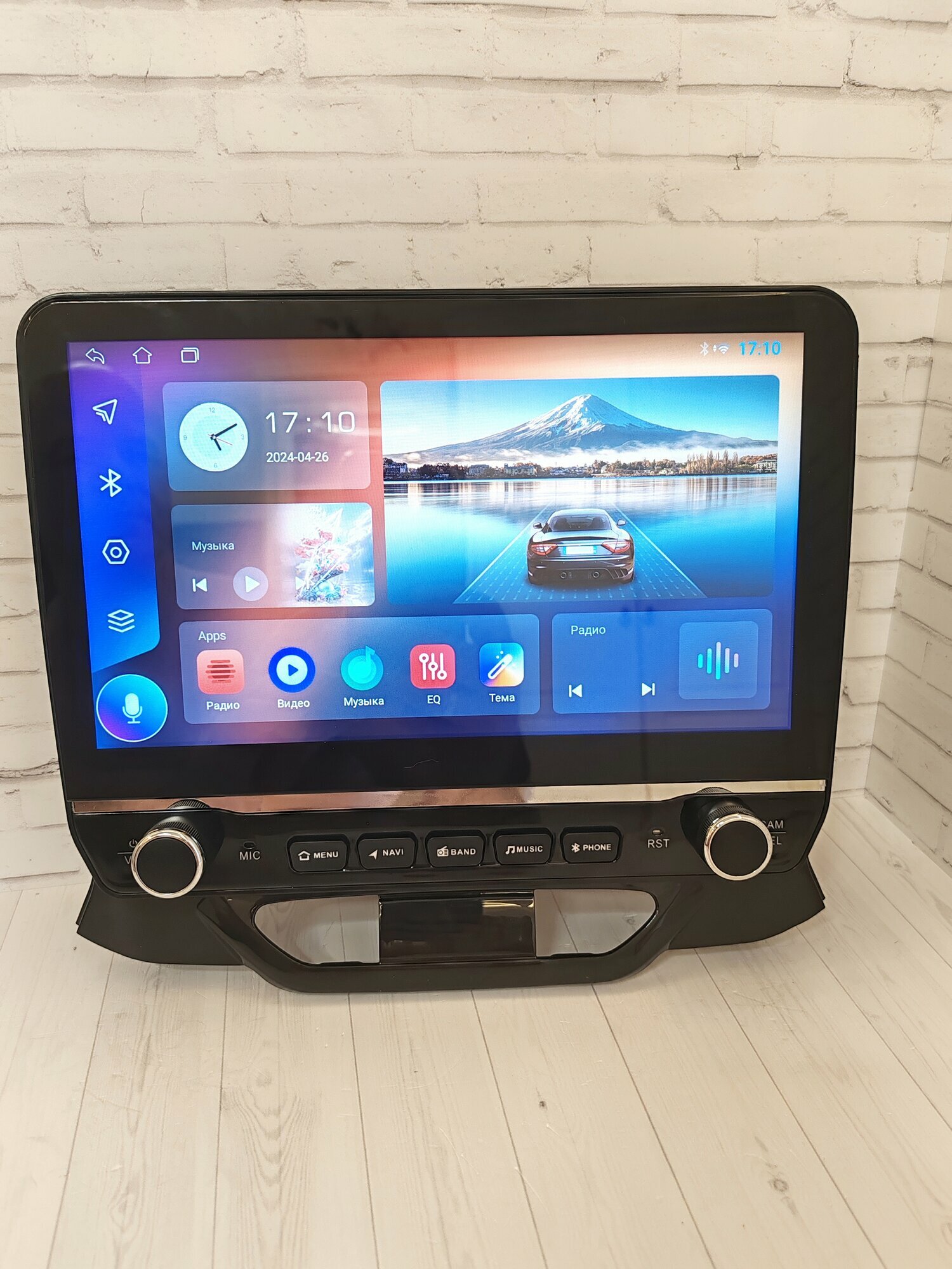 Магнитола андроид с крутилками для Lada XRAY (X-RAY)/ 4+64гб/Android-Auto/CarPlay