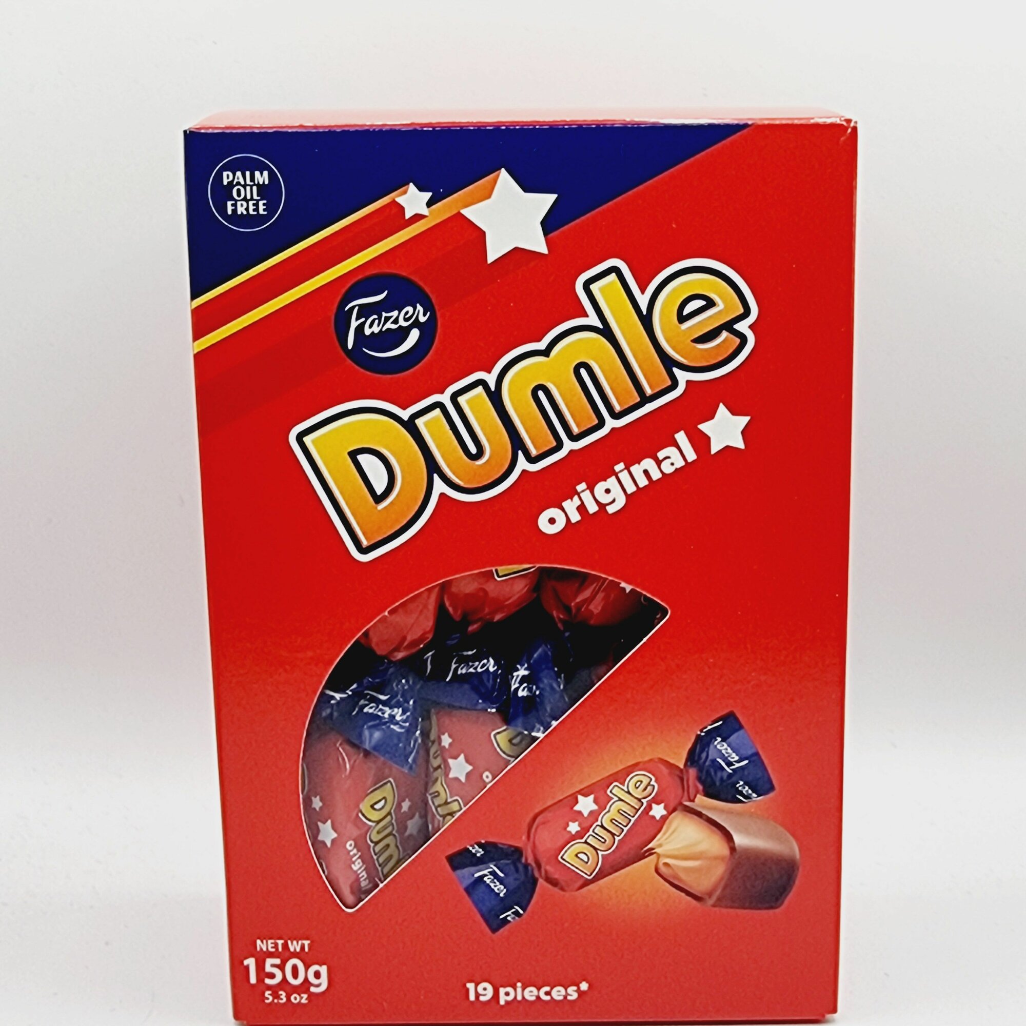 Сливочный ирис в шоколаде Karl Fazer Dumle, 150 г (Из Финляндии)