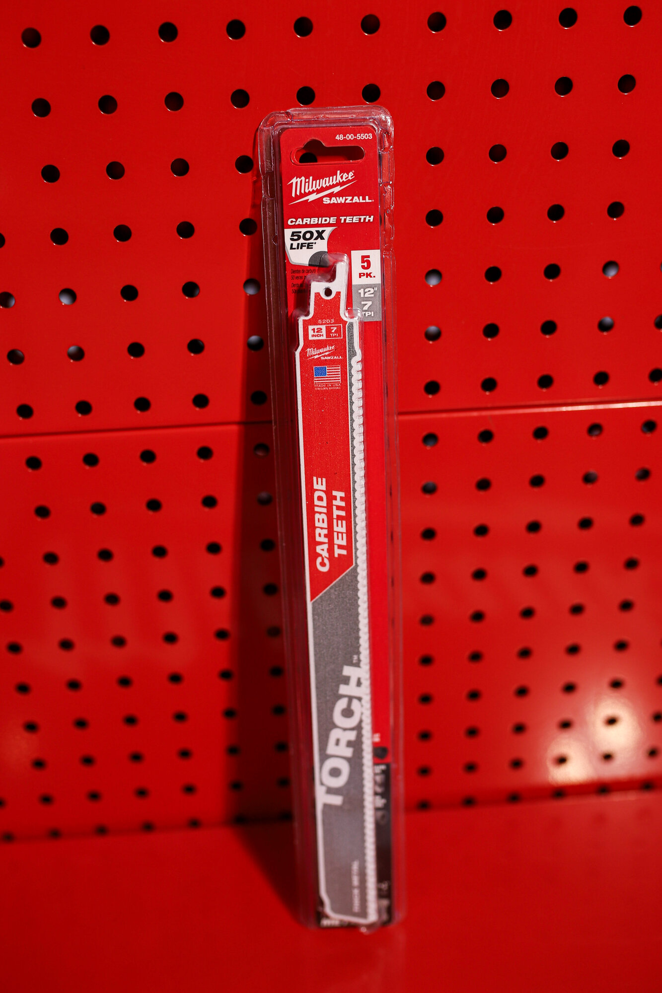 Полотно по металлу Milwaukee The TORCH with Carbide Teeth 300 mm (5шт)