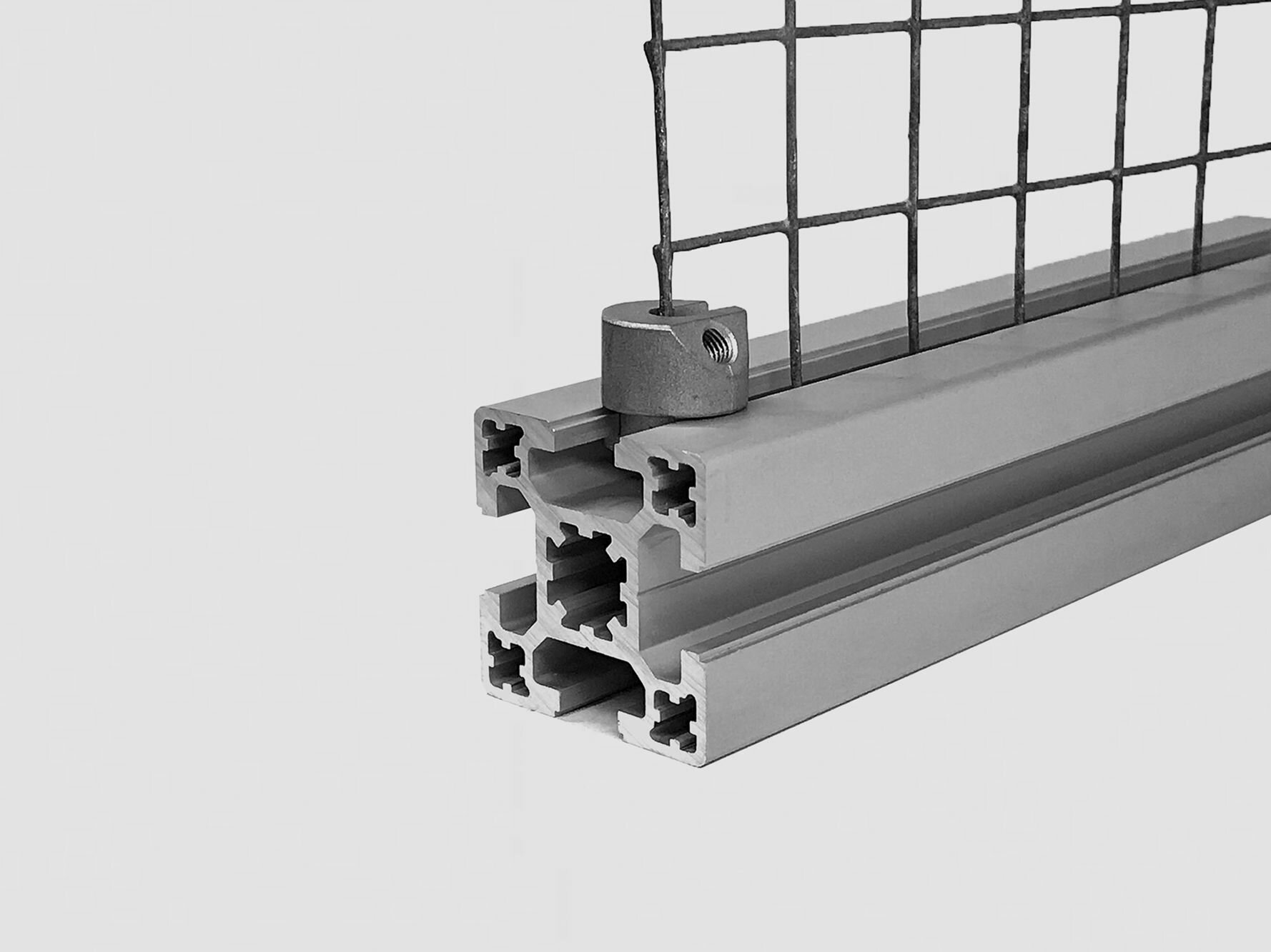 Клипса для сетки круглая, 40, паз 10, S33 / 2 шт / соберизавод