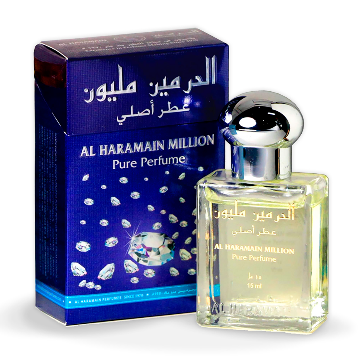 Арабские масляные духи Al Haramain Million (Миллион), для женщин, 15 мл
