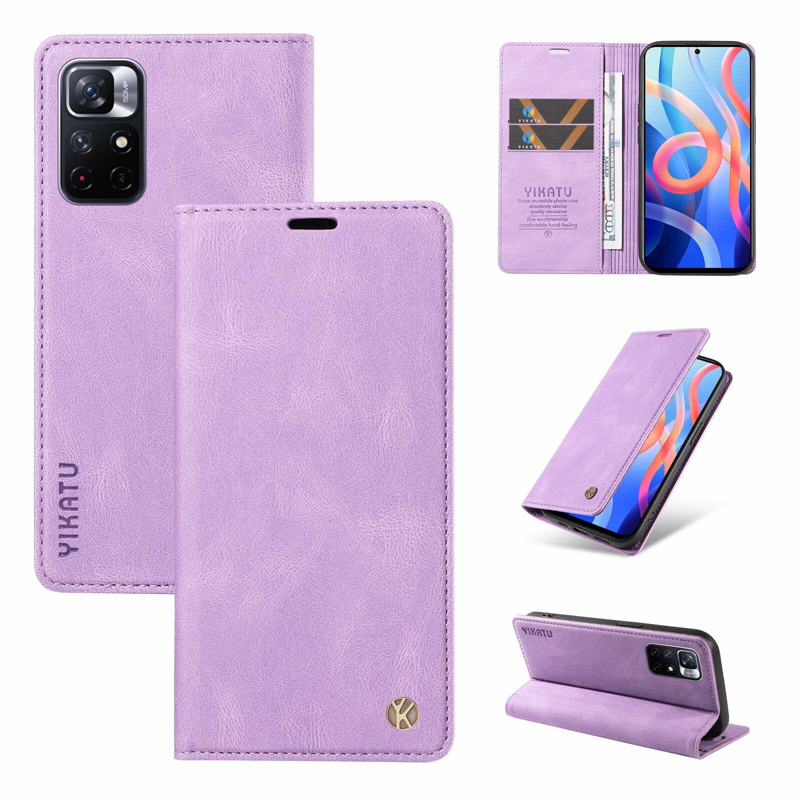 Подходит для Xiaomi Poco M4 Pro 5G и Redmi Note 11S 5G / Поко М4 Про 5G и Нот 11S 5G Магнитные пряжки, кронштейны, сейсмостойкие, новинки