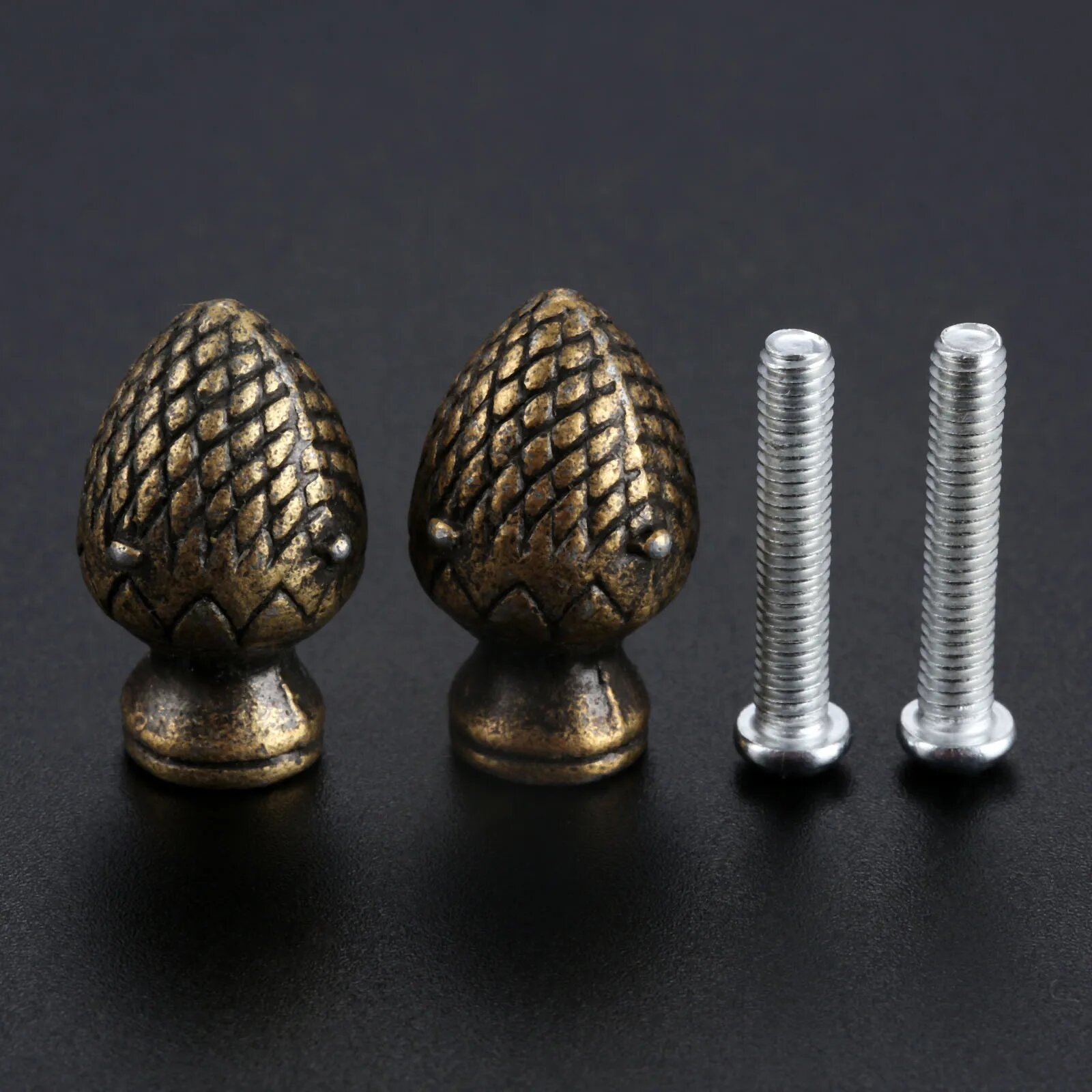 2 шт. бронзовые винтажные ручки и ручки клубники из сплава, мебельная дверная ручка для шкафа, выдвижного ящика, кухонная ручка